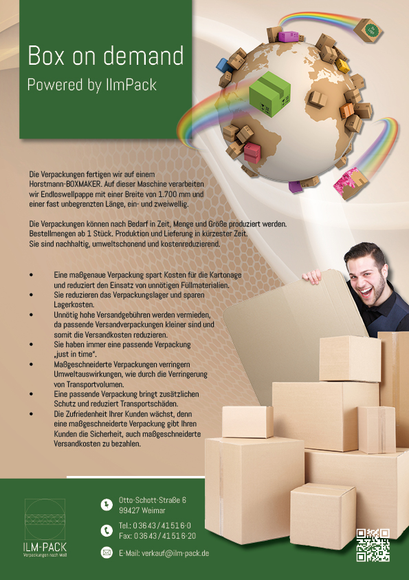 Box on demand - Ilm-Pack GmbH